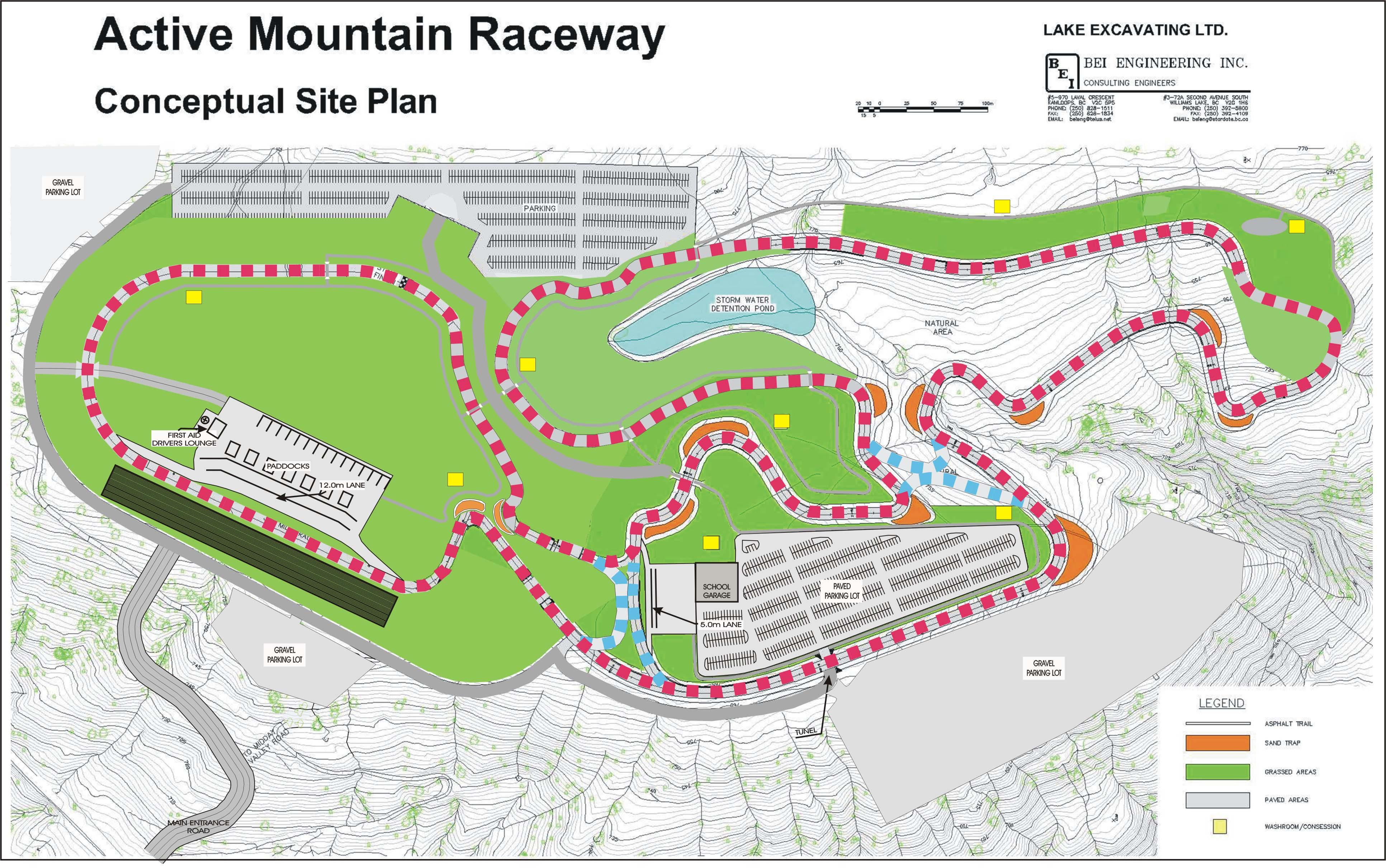 Active Mountain Raceway - Track Information